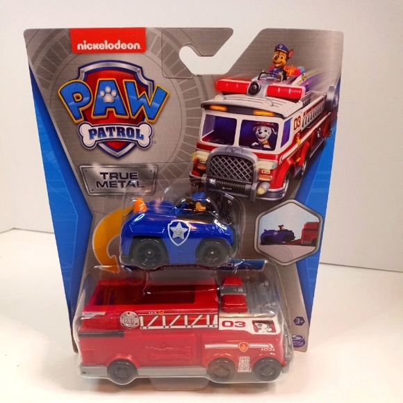 spin master | Toys | New Paw Patrol True Metal Team Vehicle Patroller ...